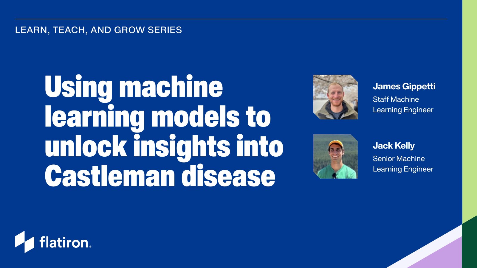 Using machine learning models to unlock insights into Castleman disease Using machine learning models to unlock insights into Castleman disease